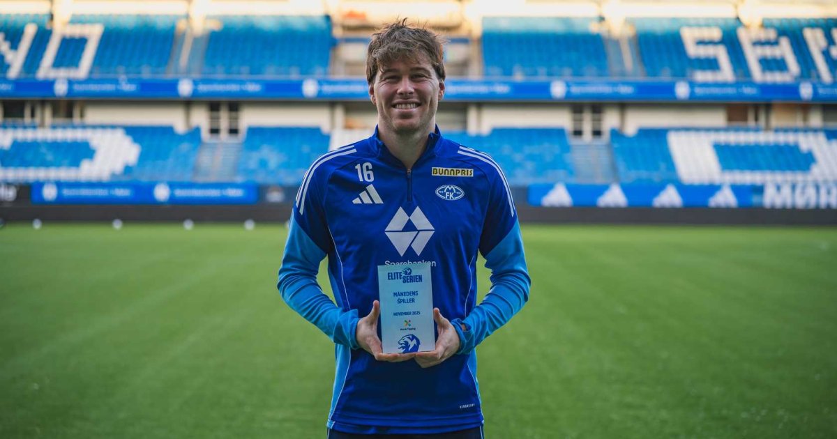 Emil Breivik er kåret til månedens spiller i november! / Molde
