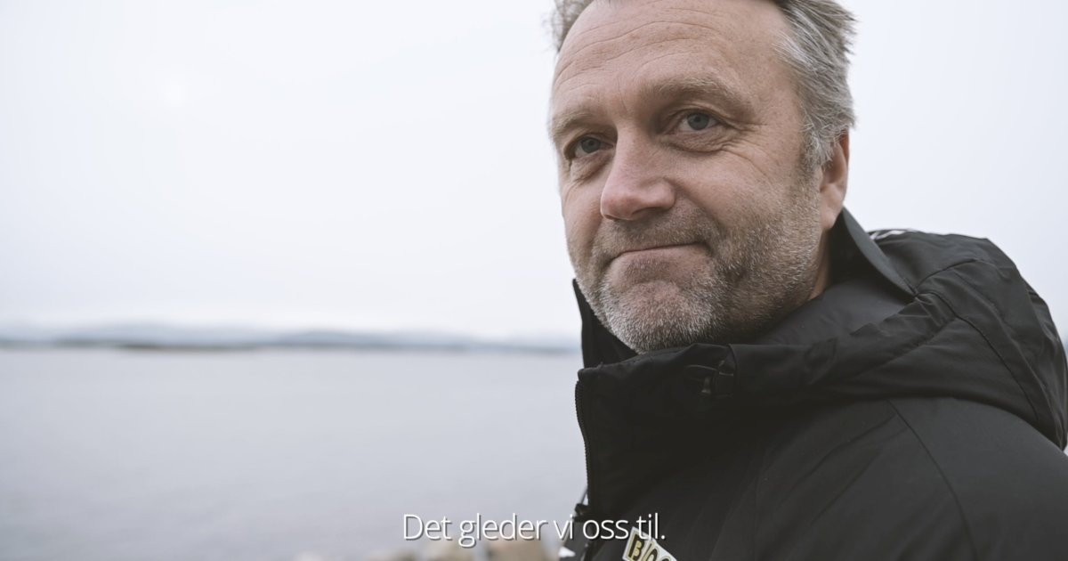 Erling Moe før Dundalk-kampen / Molde