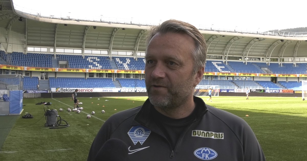 Erling Moe før MFK-Aris / Molde