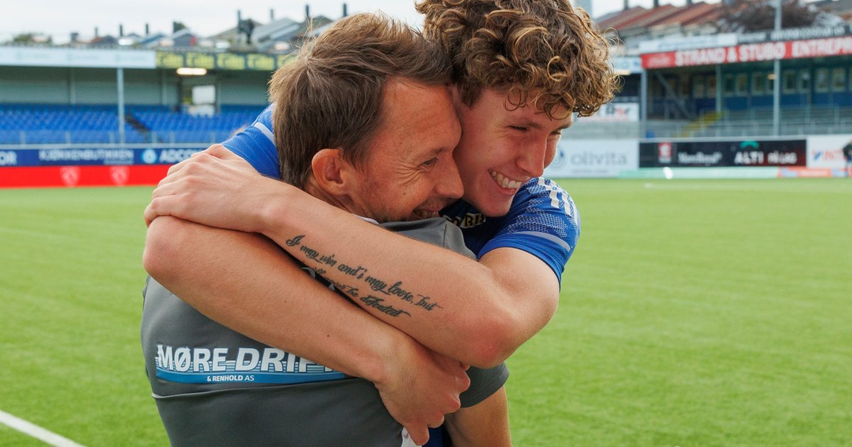 Mattias Moström takkes av etter 17 år i MFK / Molde